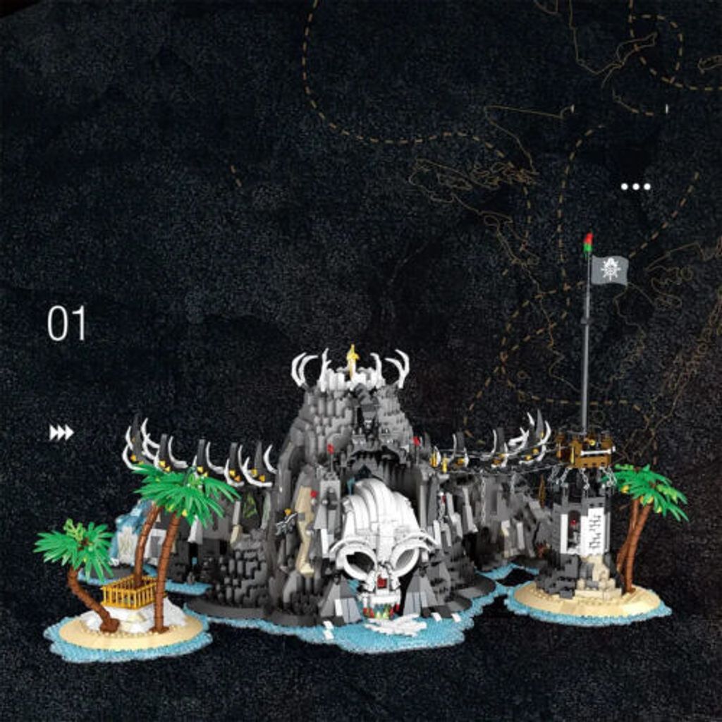 Reobrix 66012 Piratenbucht Moc Klemmbausteine | Kaufland.de