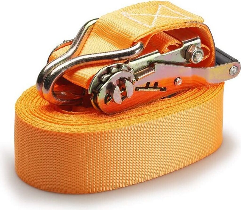 KREMER – Schwerlast-Spanngurt - Zurrgut mit Ratsche 8m