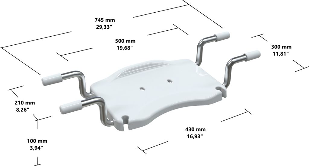 Badewannensitz 150 kg Senioren Sitz Brett | Kaufland.de