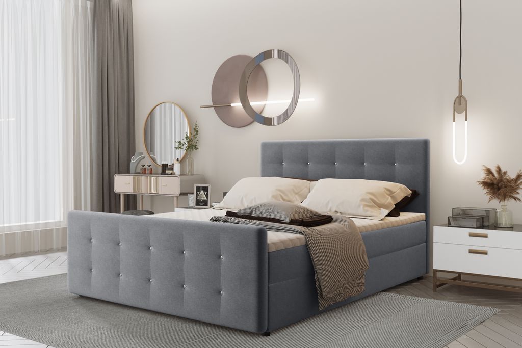Postel Boxspring 120x200 s postelí a | Kaufland.cz
