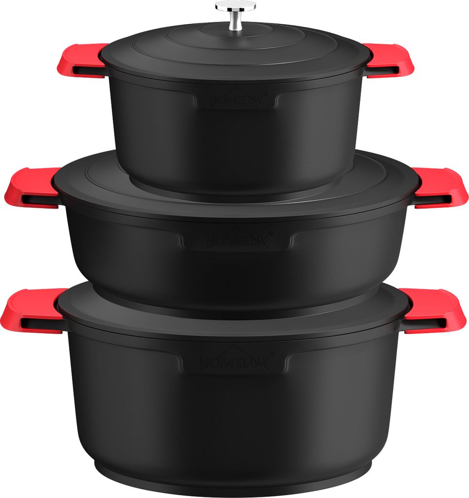 Homelux Kochtopf Set Induktions Töpfe Set mit | Kaufland.de