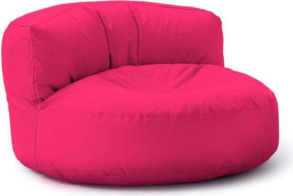 Lumaland Sitzsack-Sofa Outdoor rund 320l pink