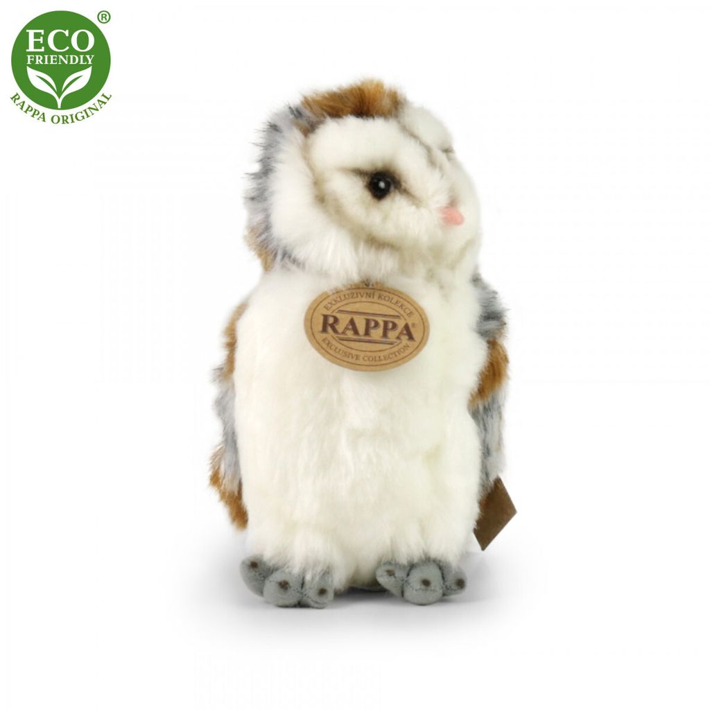 Rappa Plyšová sova pálená 17 cm ECO-FRIENDLY | Kaufland.cz