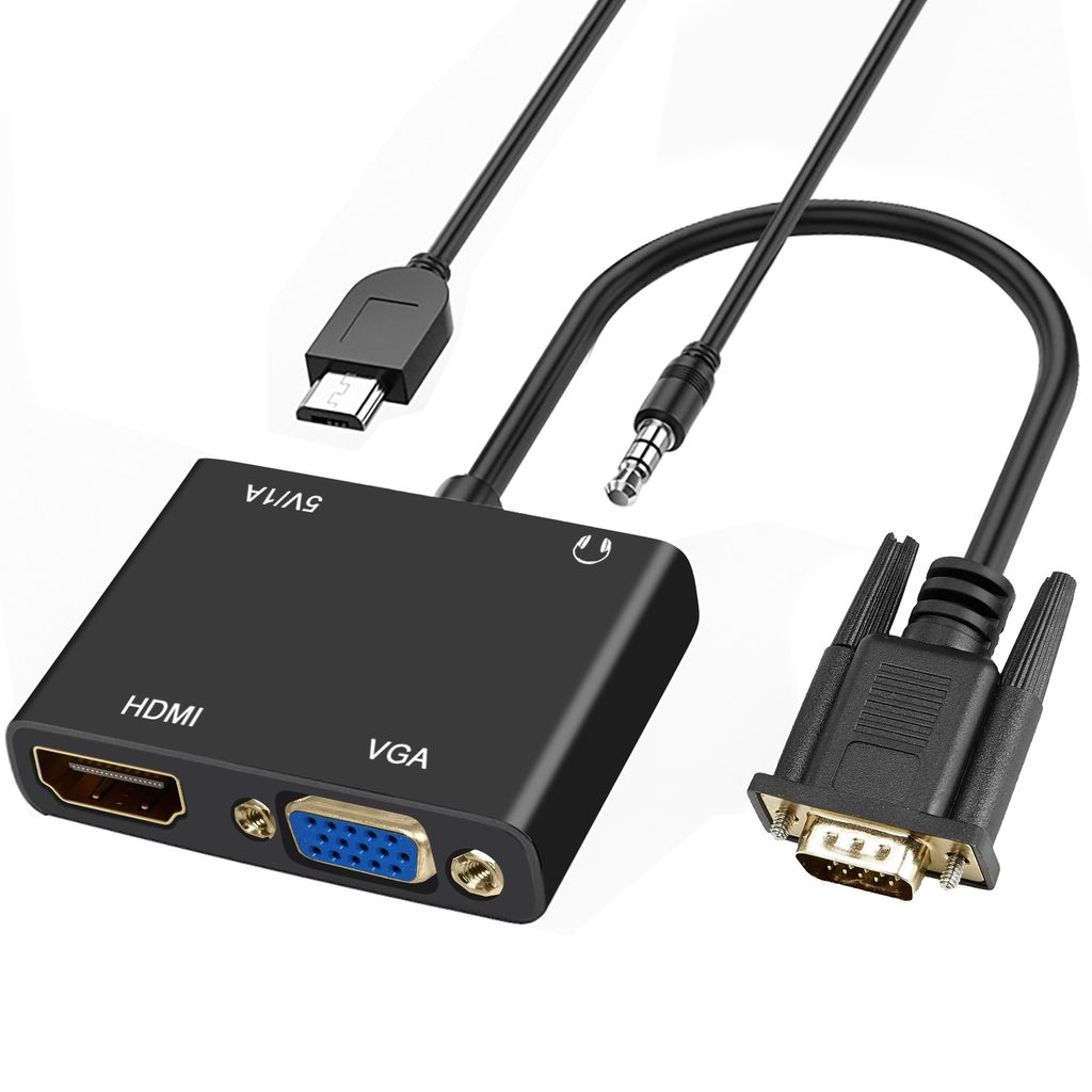 Adapter VGA Stecker / VGA und HDMI Buchse mit | Kaufland.de
