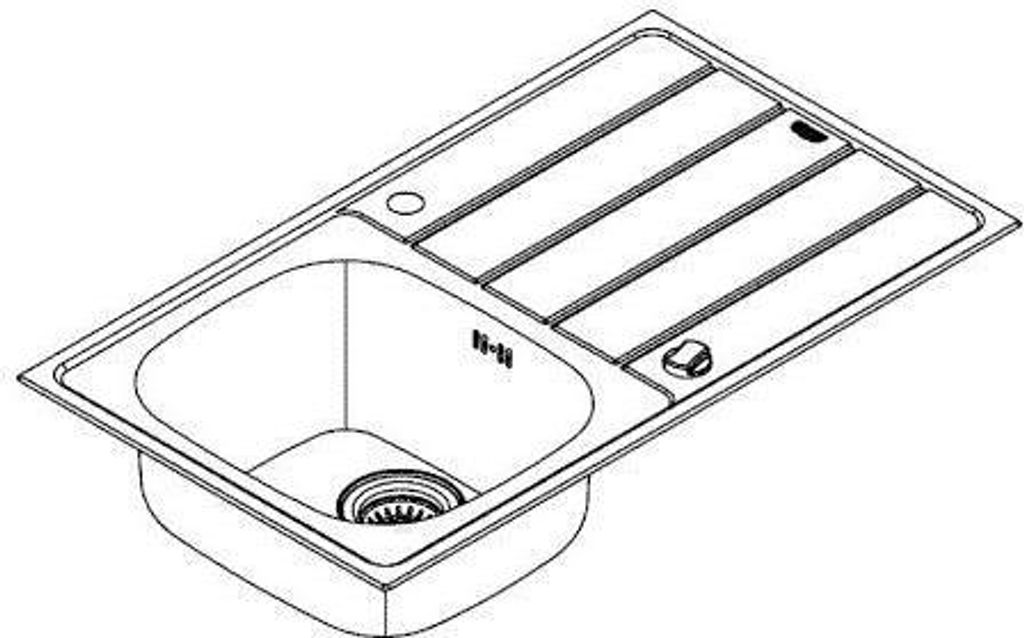 Grohe Drezy - Drez K200, 860x500 mm, kefovaná | Kaufland.sk