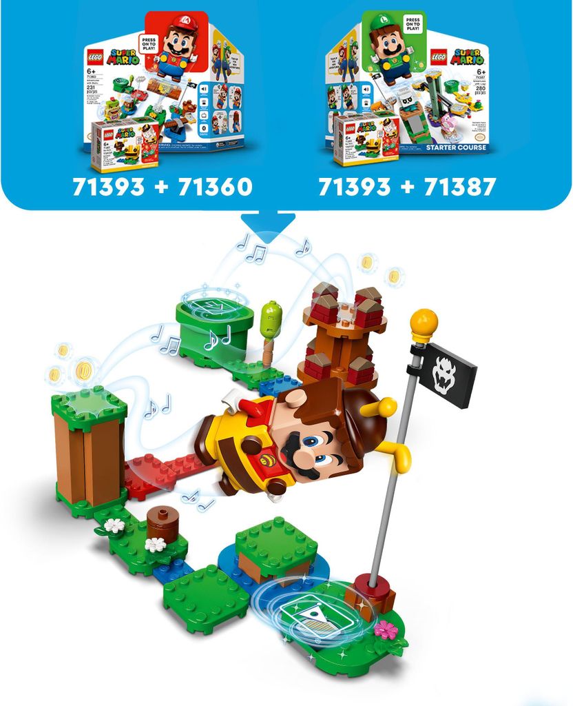 LEGO® Super Mario™ 71393 Včela Mario – | Kaufland.cz