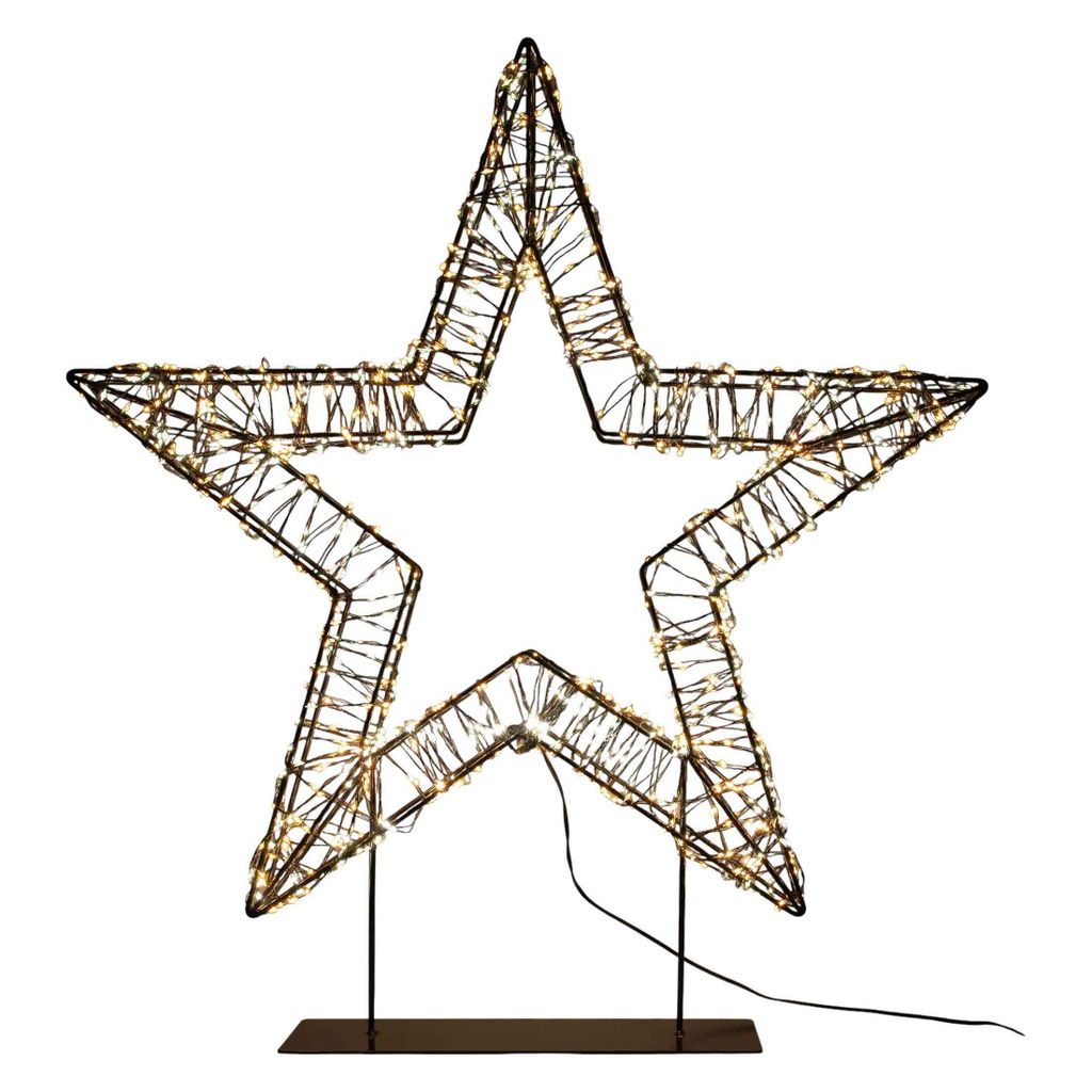 Anna's Collection LED Stern für Innen und Außen 1200 LEDs