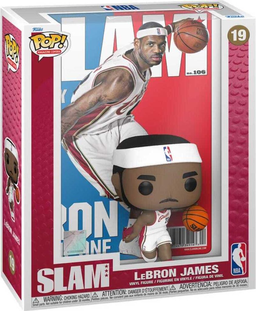 Obal NBA POP! Basketball Vinyl Figur LeBron | Kaufland.sk