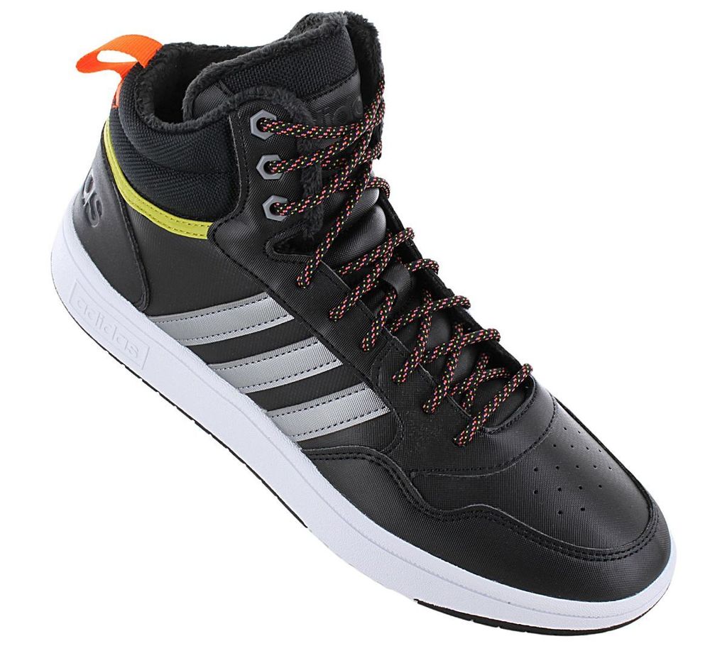 adidas Hoops 3.0 Mid - tenisky Black HR1440 , | Kaufland.cz