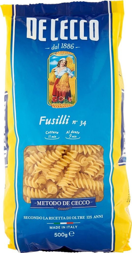 DE CECCO Fusilli 500g Těstovina | Kaufland.cz