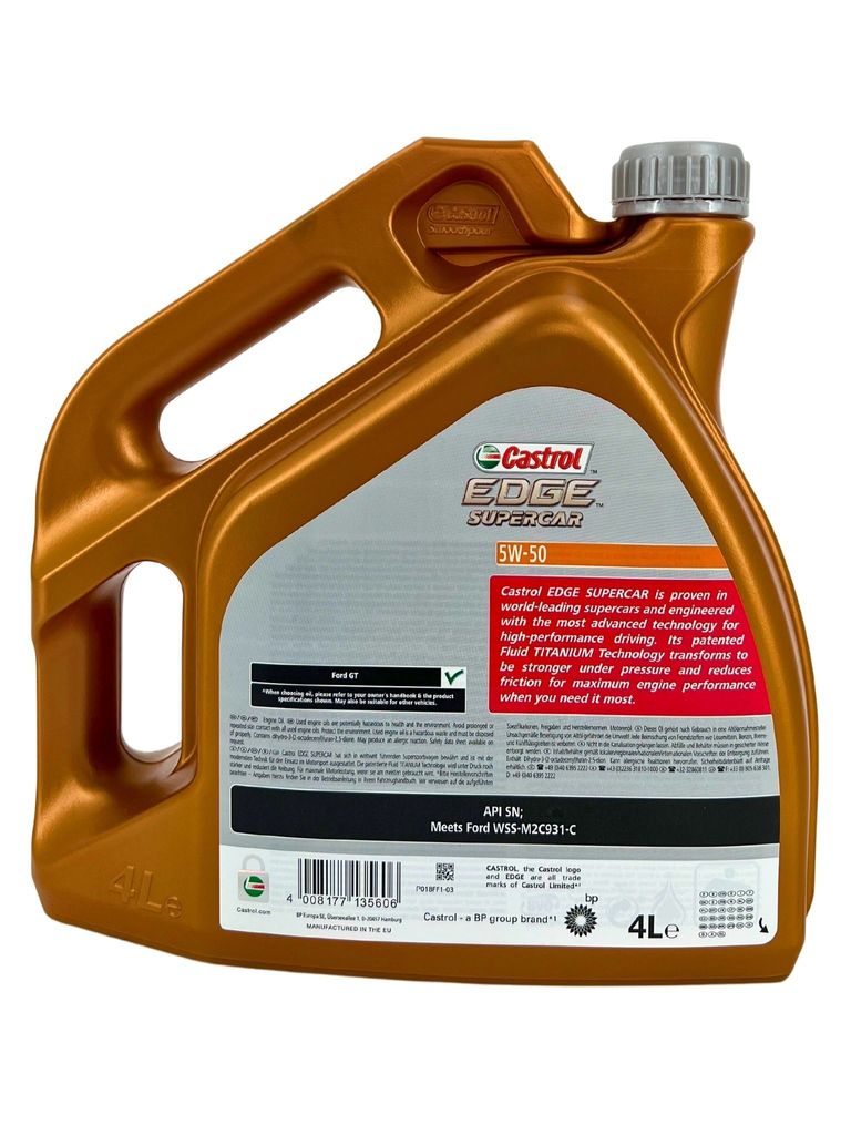 Castrol Edge Supercar Fluid Titanium 5W-50 4 | Kaufland.de