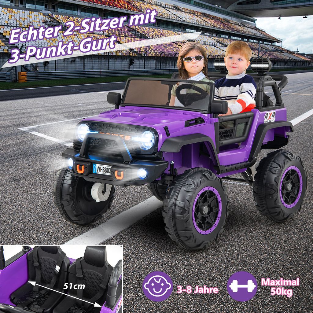 Kinder Elektroauto 2 Sitzer 24v