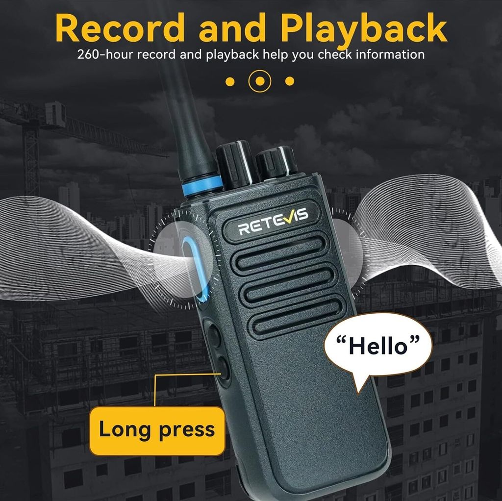 Retevis P1 Funkgerät set, DMR Hohe Leistung | Kaufland.de