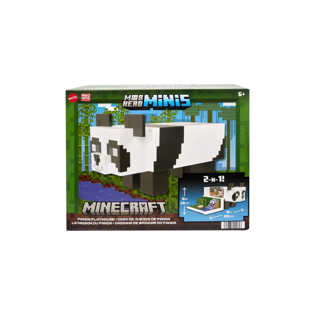 Mattel HLL25 MINECRAFT MOB HEAD MINI PANDA | Kaufland.cz