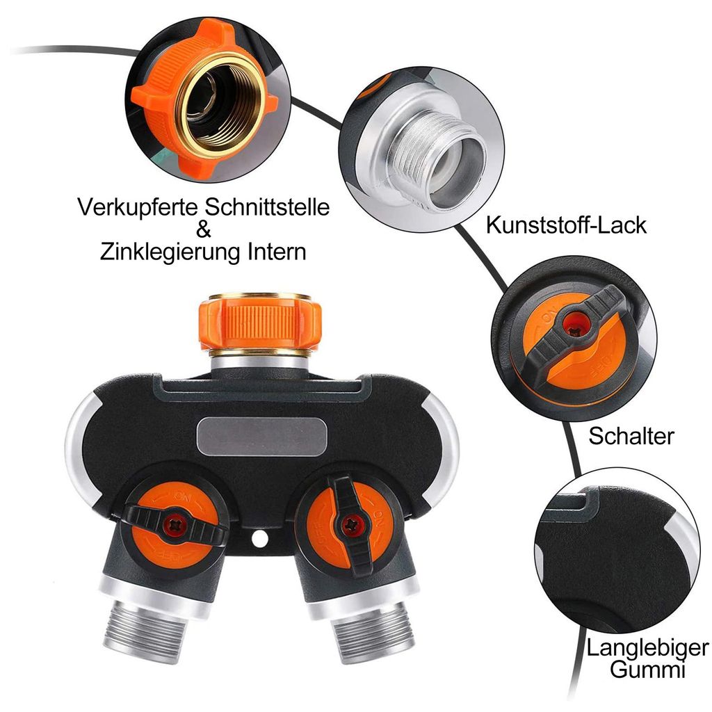 2 Wege Verteiler für Wasserhahn | Kaufland.de