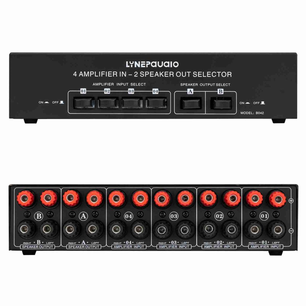 4 in 2 Out Speaker Selector, Audio Switcher, | Kaufland.sk