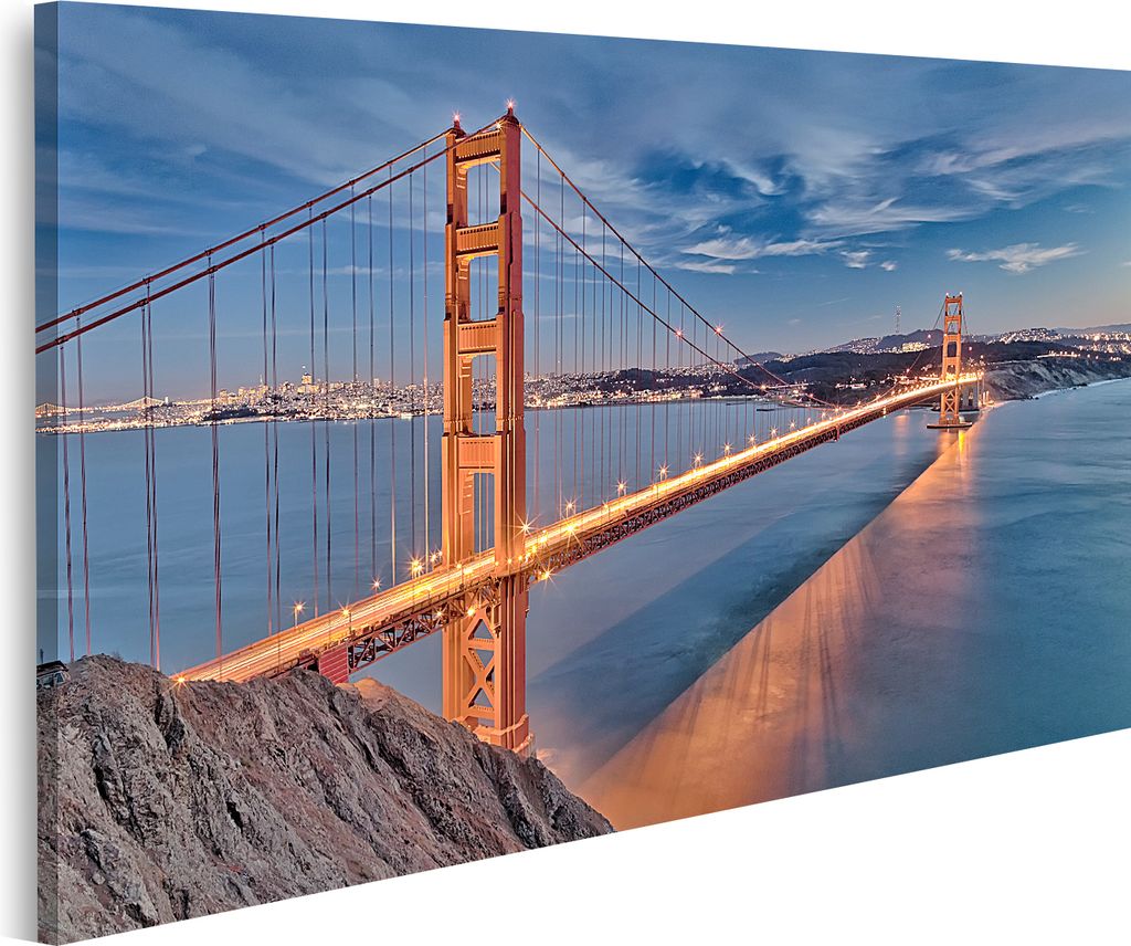 Bild auf Leinwand Golden Gate Bridge San | Kaufland.de