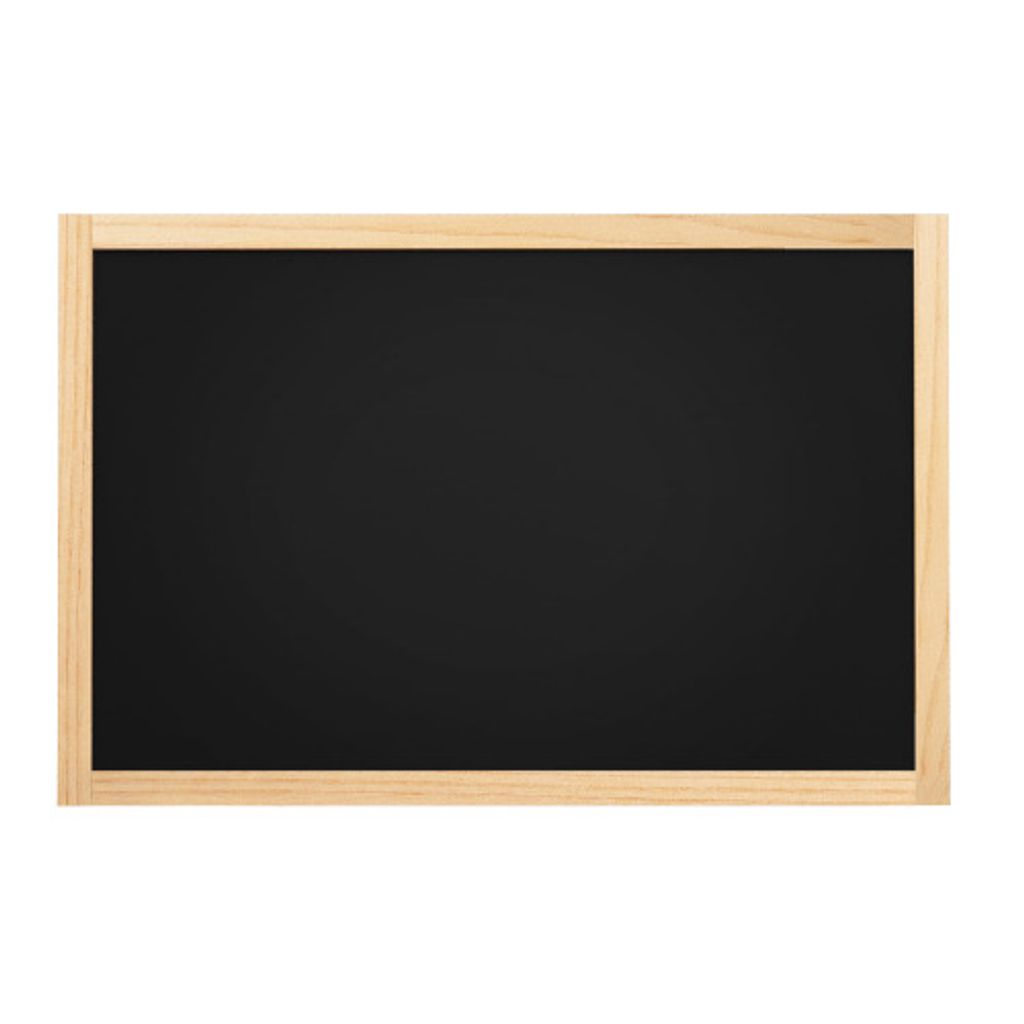 Tabule černá křídová v dřevěném přírodním | Kaufland.cz