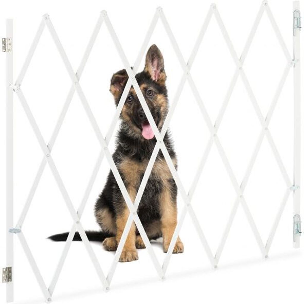 relaxdays Rozšiřitelný plot pro psy v bílé | Kaufland.cz