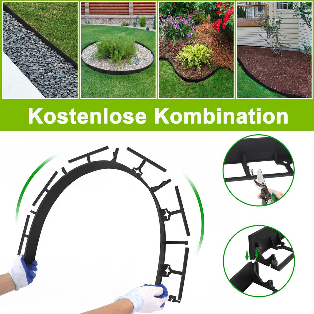 LZQ 24 m flexibilní obruby trávníku plastové | Kaufland.cz