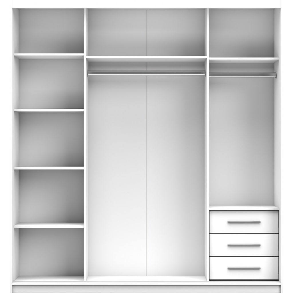 sada 2 skříní s posuvnými dveřmi Šatní skříň | Kaufland.cz