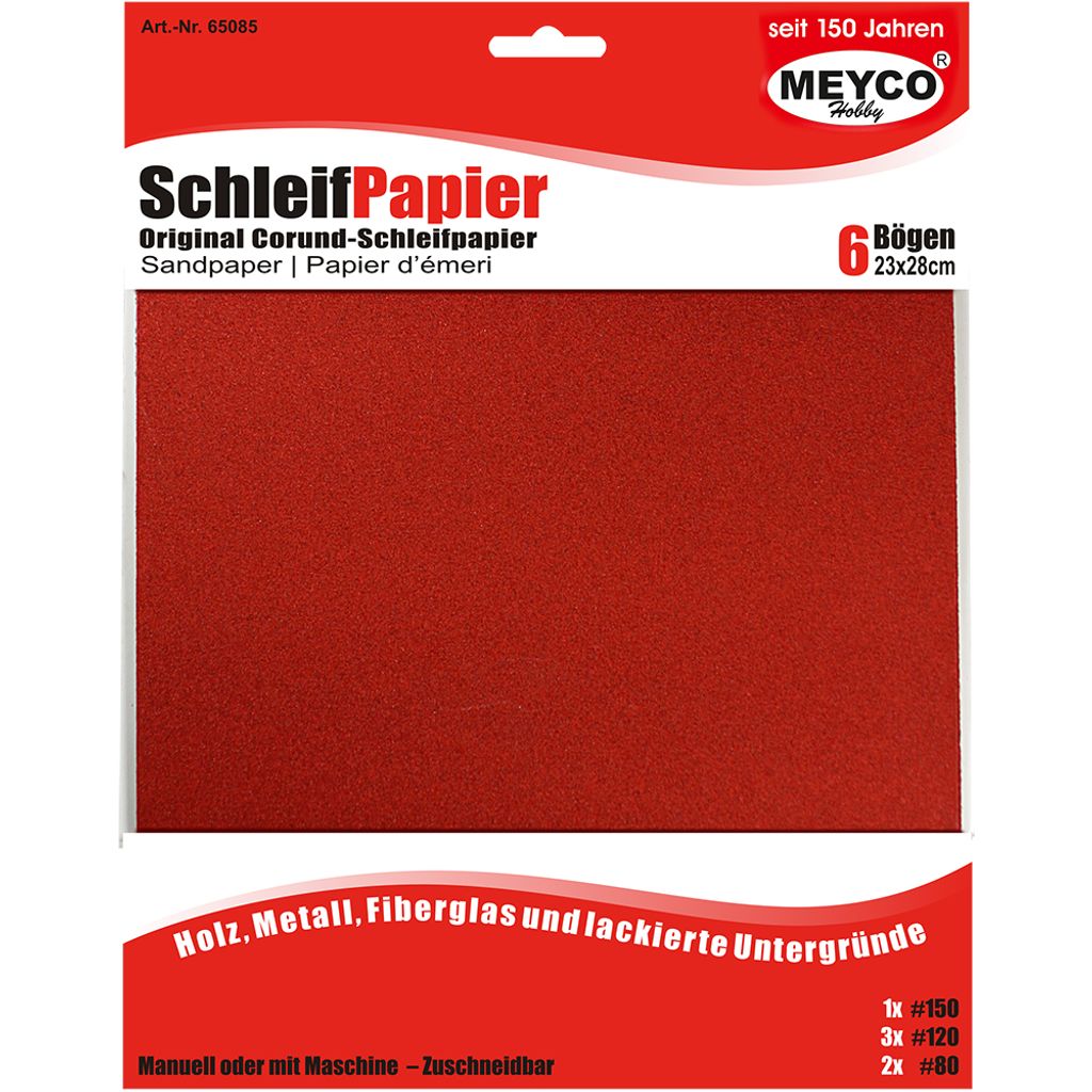 Schleifpapier Sandpapier, Sortiment, 6 Blatt | Kaufland.de