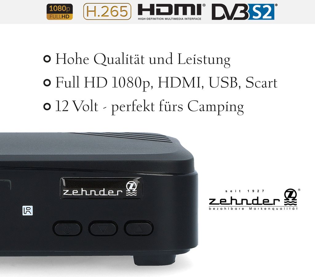 Zehnder HX-2200 Sat Receiver mit | Kaufland.de
