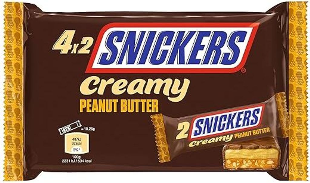 SNICKERS Multipack Duo Creamy Peanut Butter | Kaufland.de