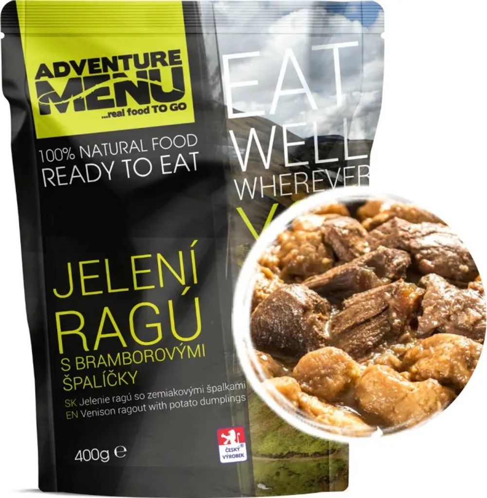 Adventure Menu jelení ragú s bramborovými | Kaufland.cz