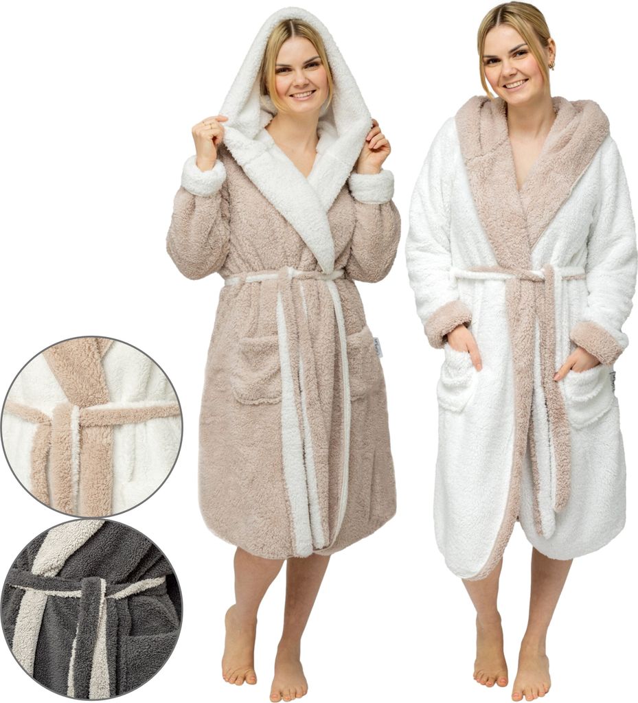 CalmyLIFE Bademantel Damen flauschig | Kaufland.de