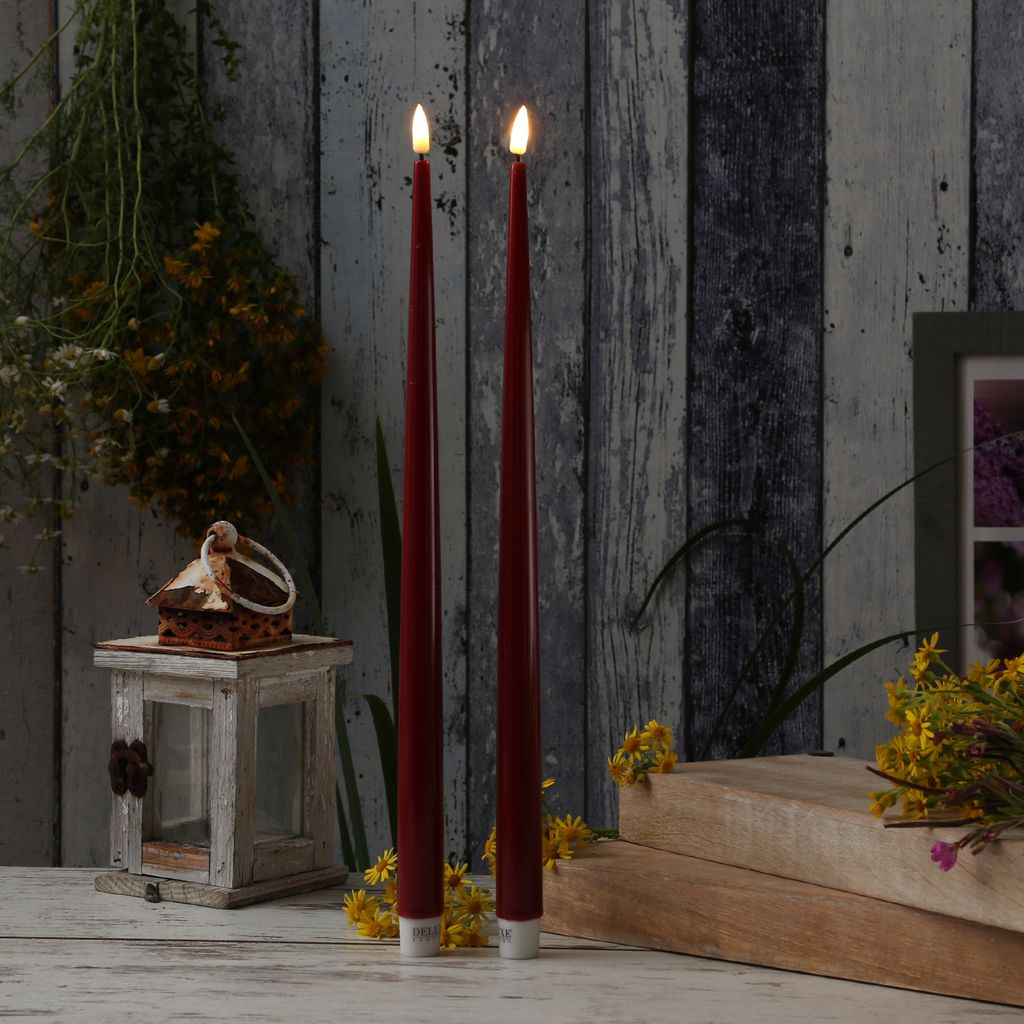 LED Stabkerzen ELLA - Echtwachs - | Kaufland.de