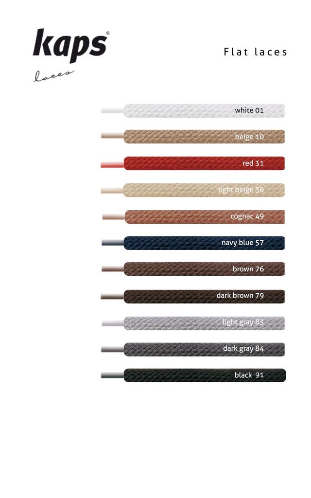 Kaps Ploché šnúrky, 1 pár, veľa farieb Farba: | Kaufland.sk