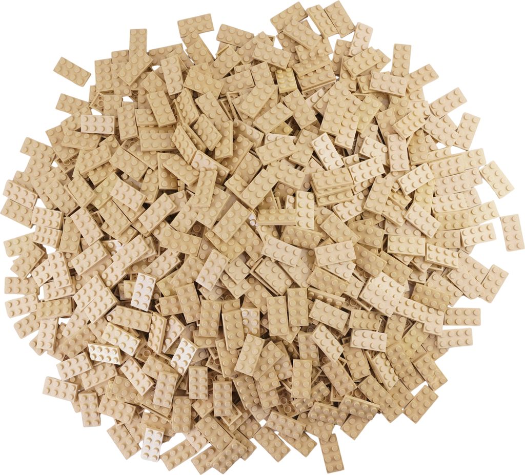 LEGO® 2x4 Platten Bauplatten Beige - 3020 | Kaufland.at