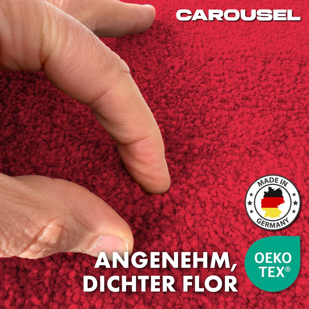 Badematte Carousel Rot 100x150 cm Badematten | Kaufland.de