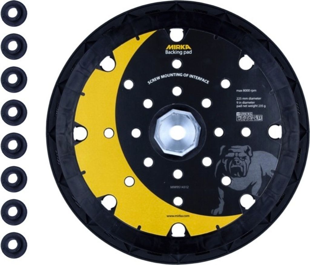 MIRKA Ersatzteil Backing Pad 225mm (Grip & | Kaufland.de