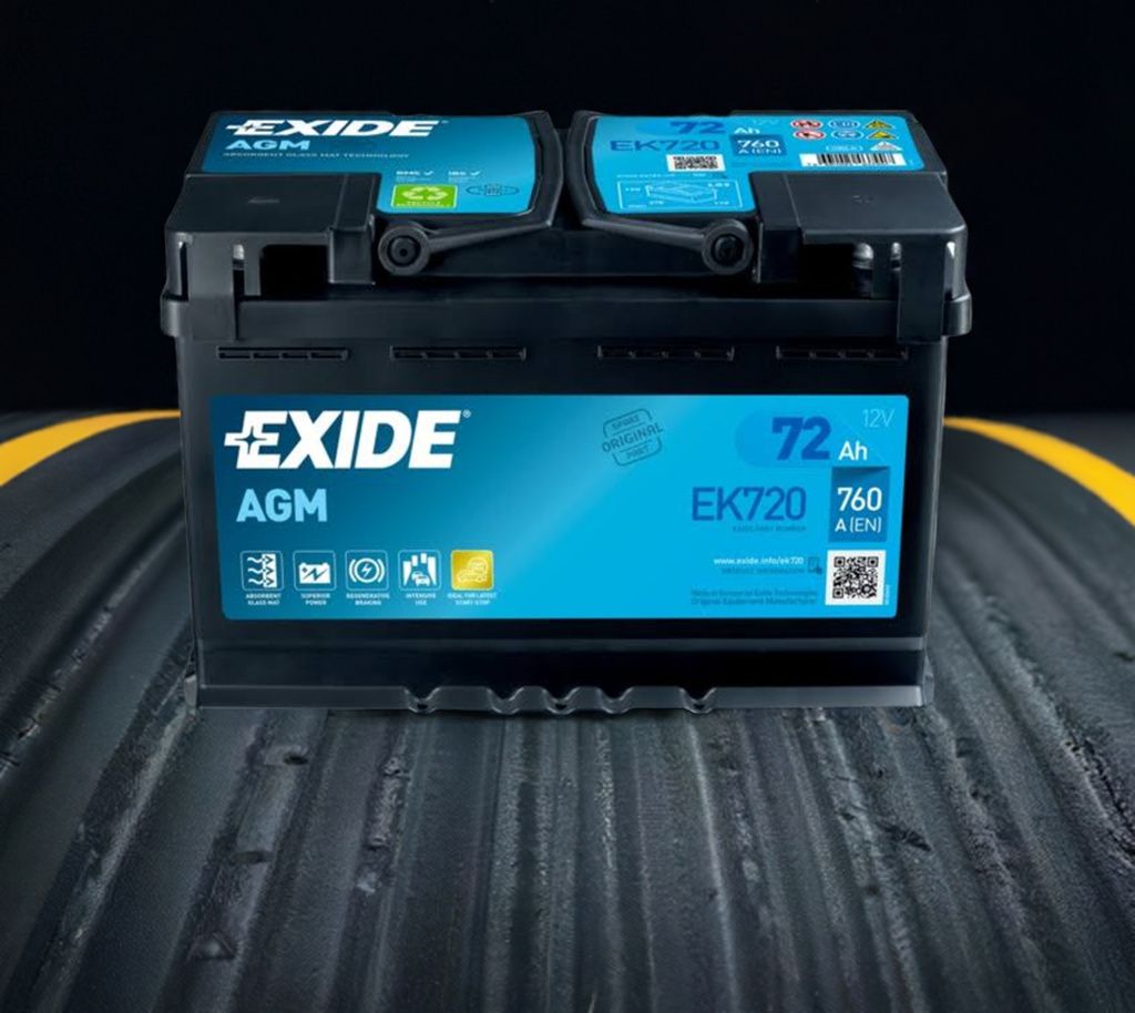 EXIDE Start-Stop AGM 12V 72Ah 760A EK720 | Kaufland.cz