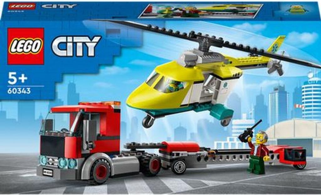 Stavebnica LEGO City 60343 Stavebnica na cestnú prepravu a
