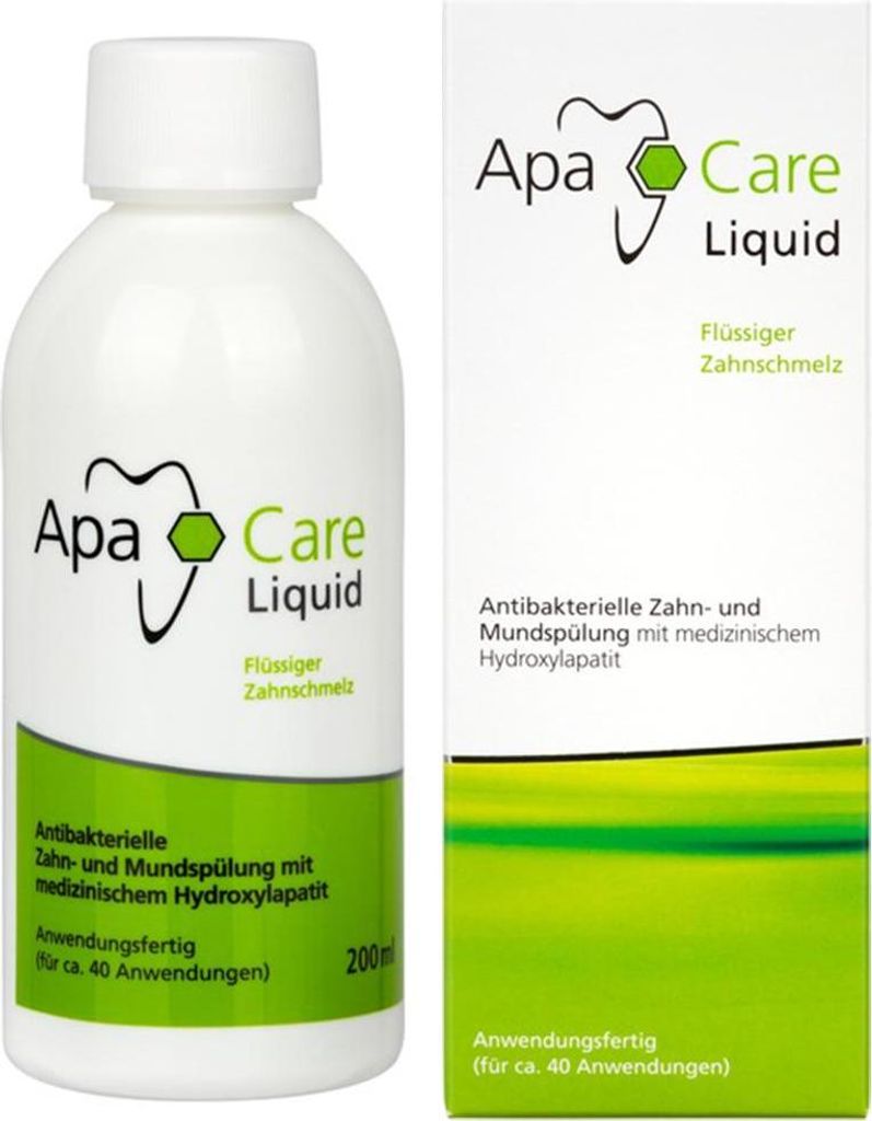 Apacare Liquid Zahnspülung 200 ml Mundspülungen