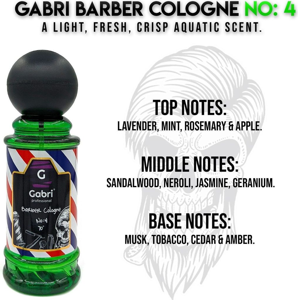 GABRI PROFESSIONAL - BARBER COLOGNE NO.4 250 | Kaufland.de