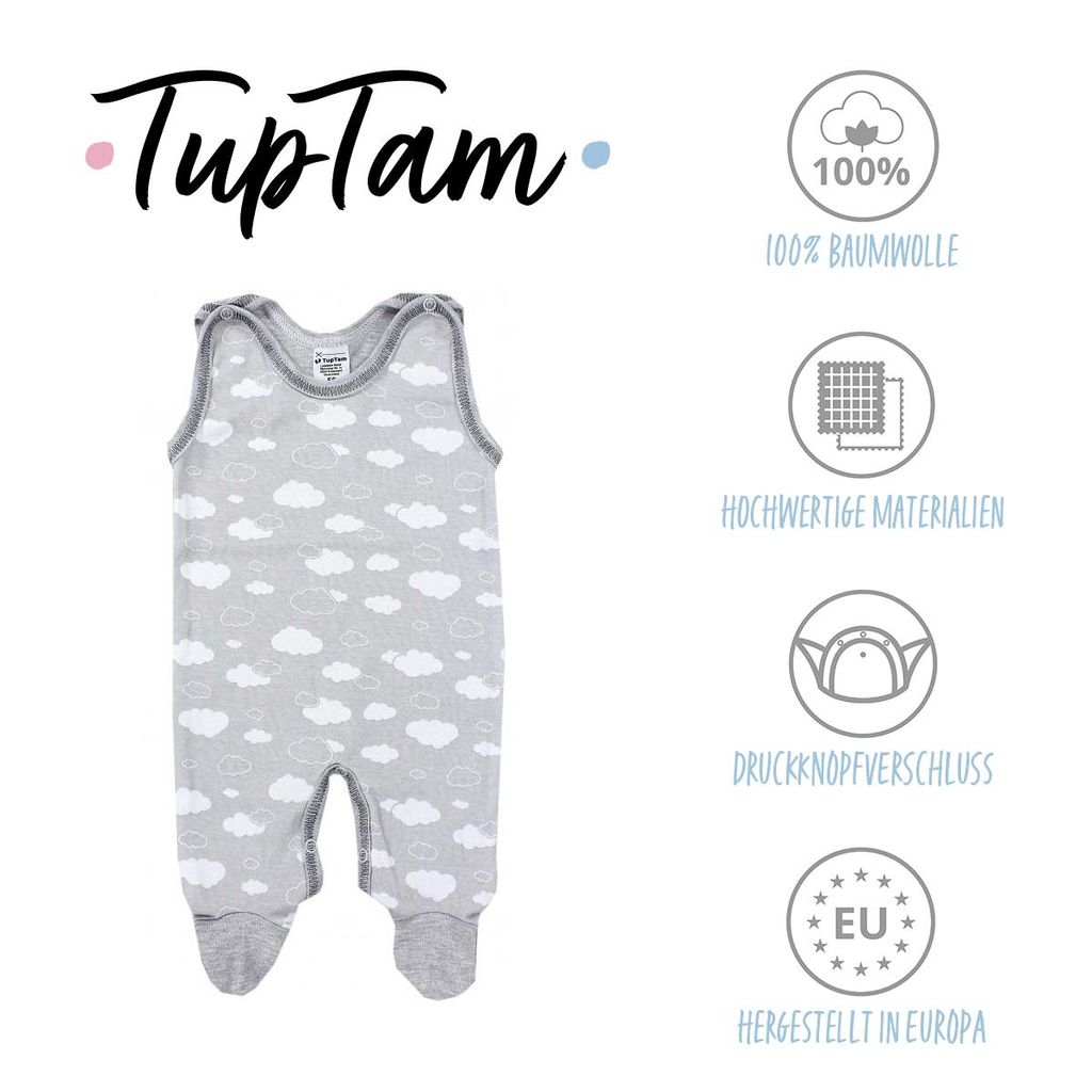 TupTam Unisex Baby Strampler Gemustert 2er | Kaufland.de