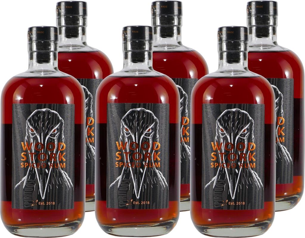 Wood Stork Spiced Rum (6 x 0,5L) Rum | Kaufland.de