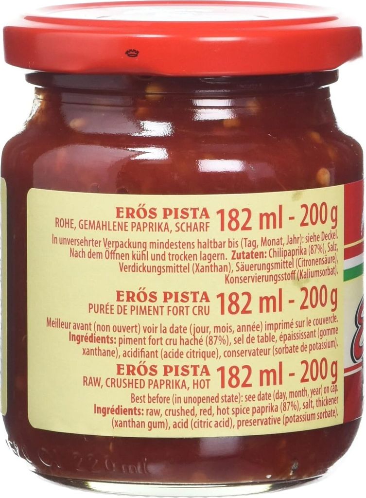Paprikapaste scharf Erös Pista 2 x 200g | Kaufland.de