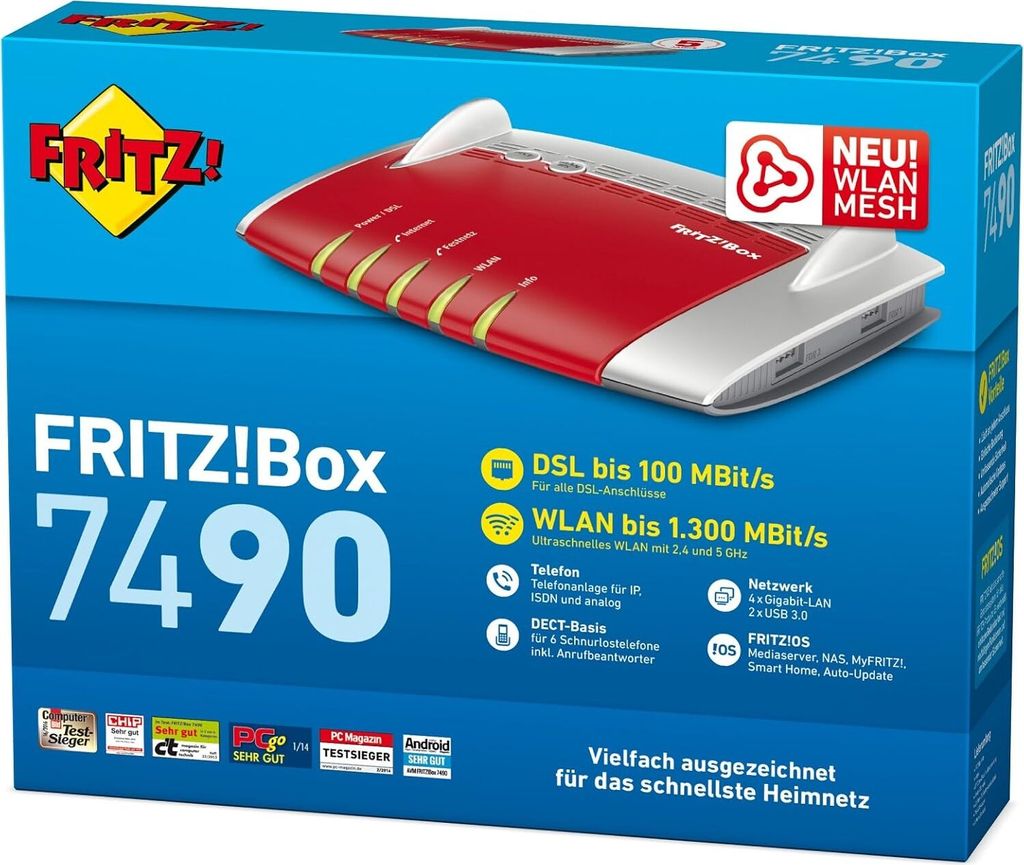Fritzbox 7490 Sendeleistung Erhhen