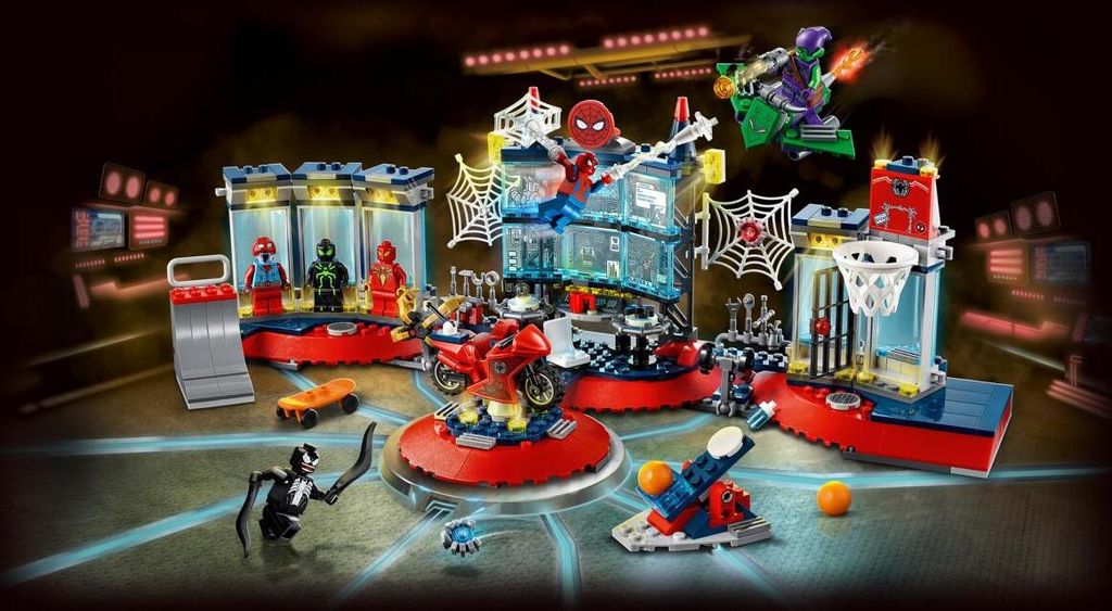 Lego Spiderman 76175 Kryjówka Spider Venom | Kaufland.pl