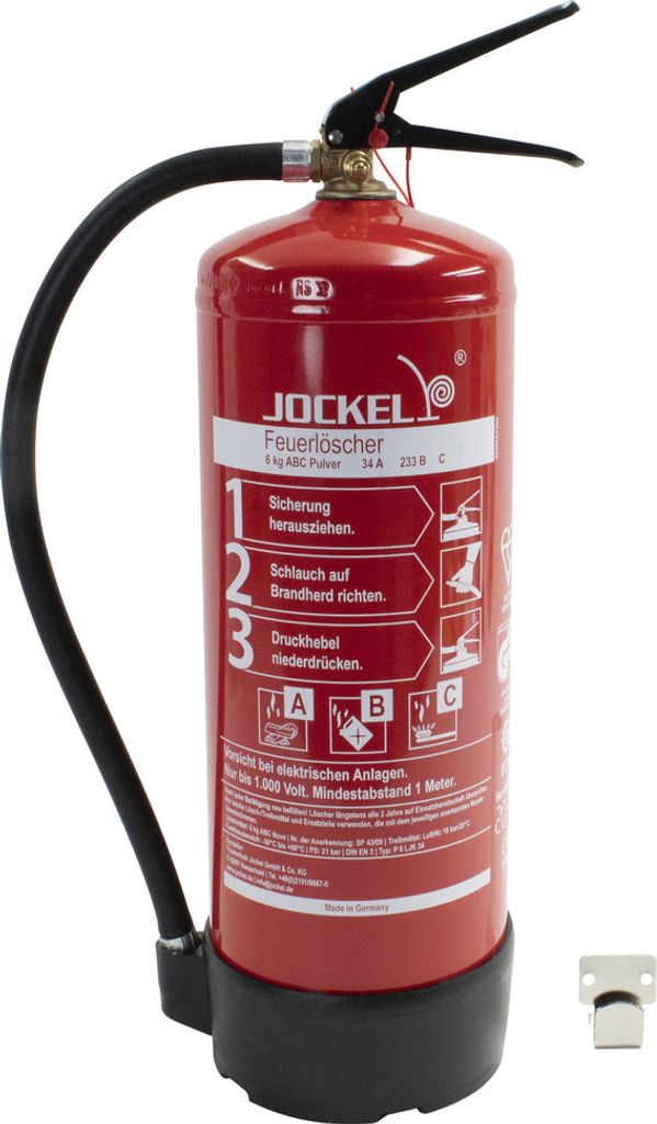 Jockel ABC hasiaci prístroj DIN EN 3, 6 kg | Kaufland.sk