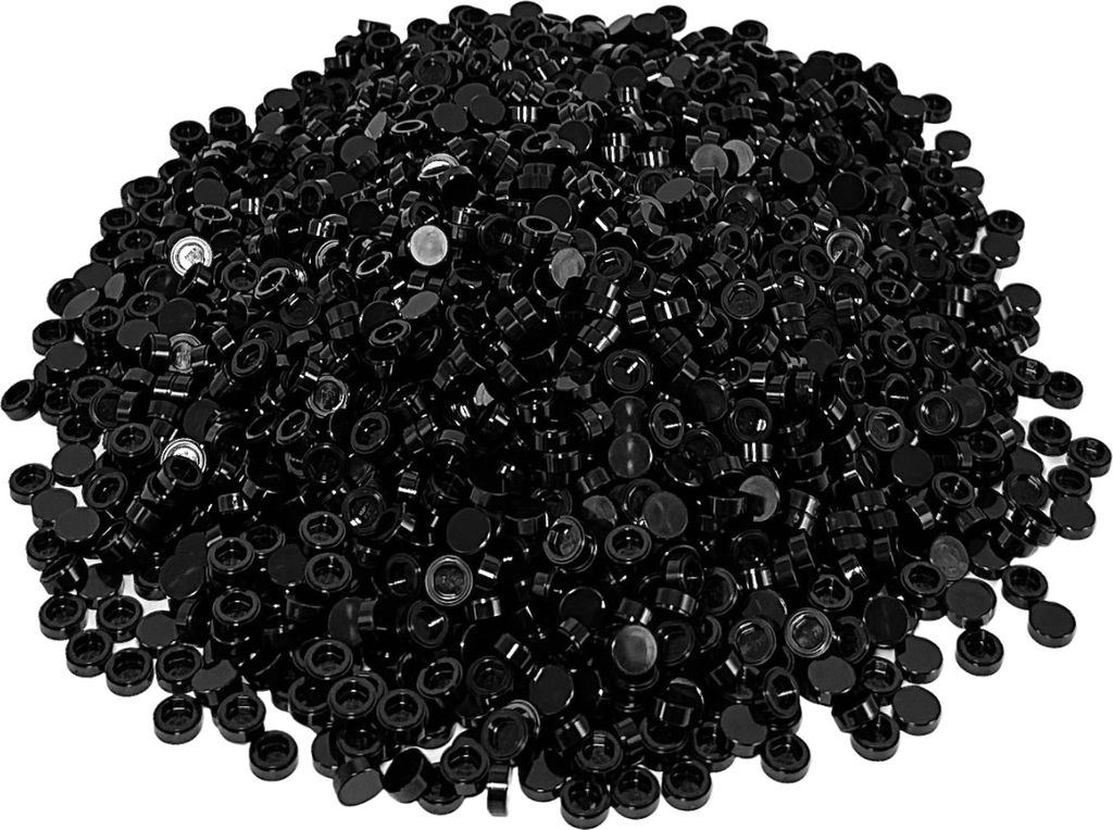 LEGO® 1x1 Fliesen Rundfliesen Schwarz - 98138 | Kaufland.de