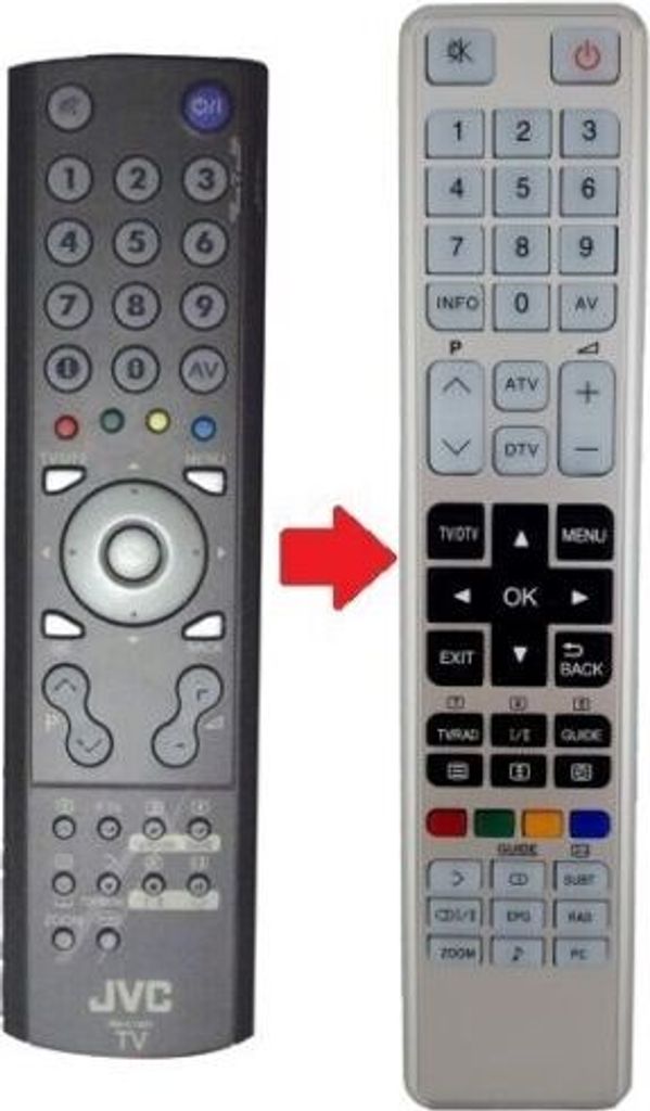 Ersatz Fernbedienung passend für JVC RM-C1822 | Kaufland.de