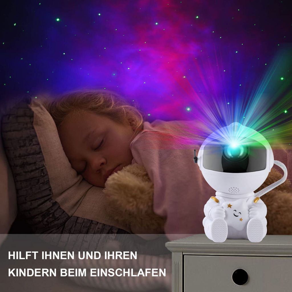 Dětské noční světlo Astronaut LED Starry Sky | Kaufland.cz