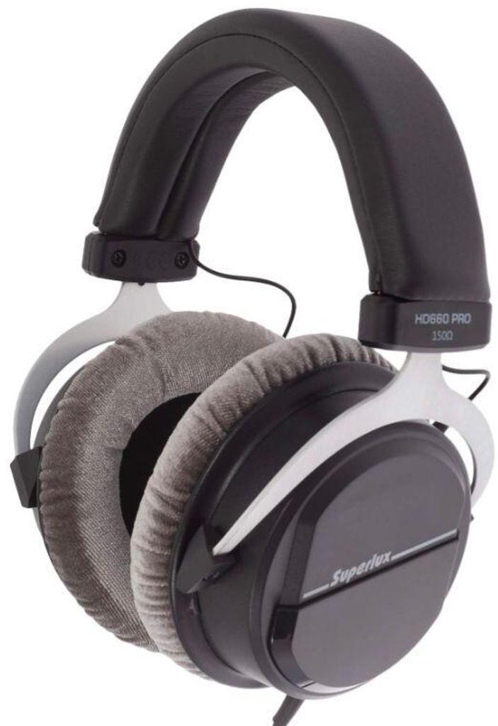 Superlux HD-660 Studio-Kopfhörer Stereokopfhörer