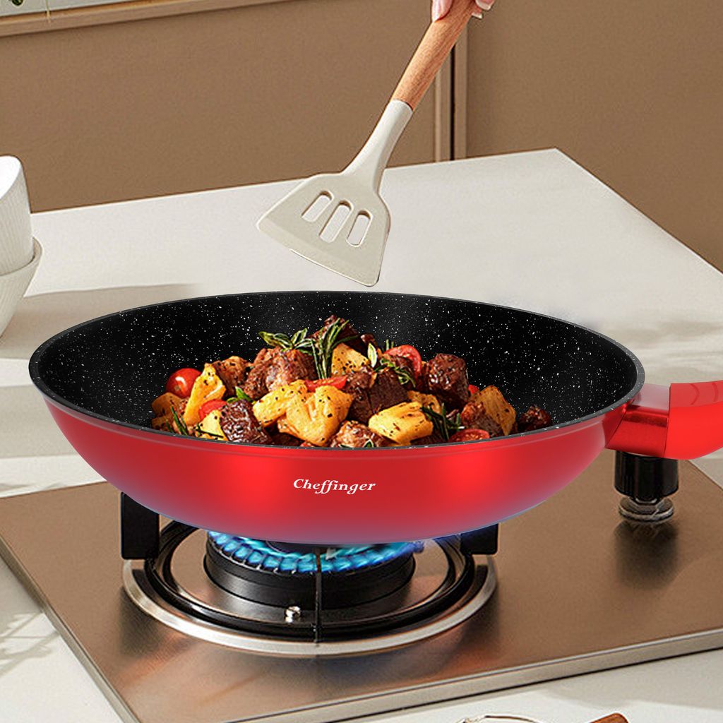 Cheffinger, sada 3 pánví s nepřilnavým | Kaufland.cz